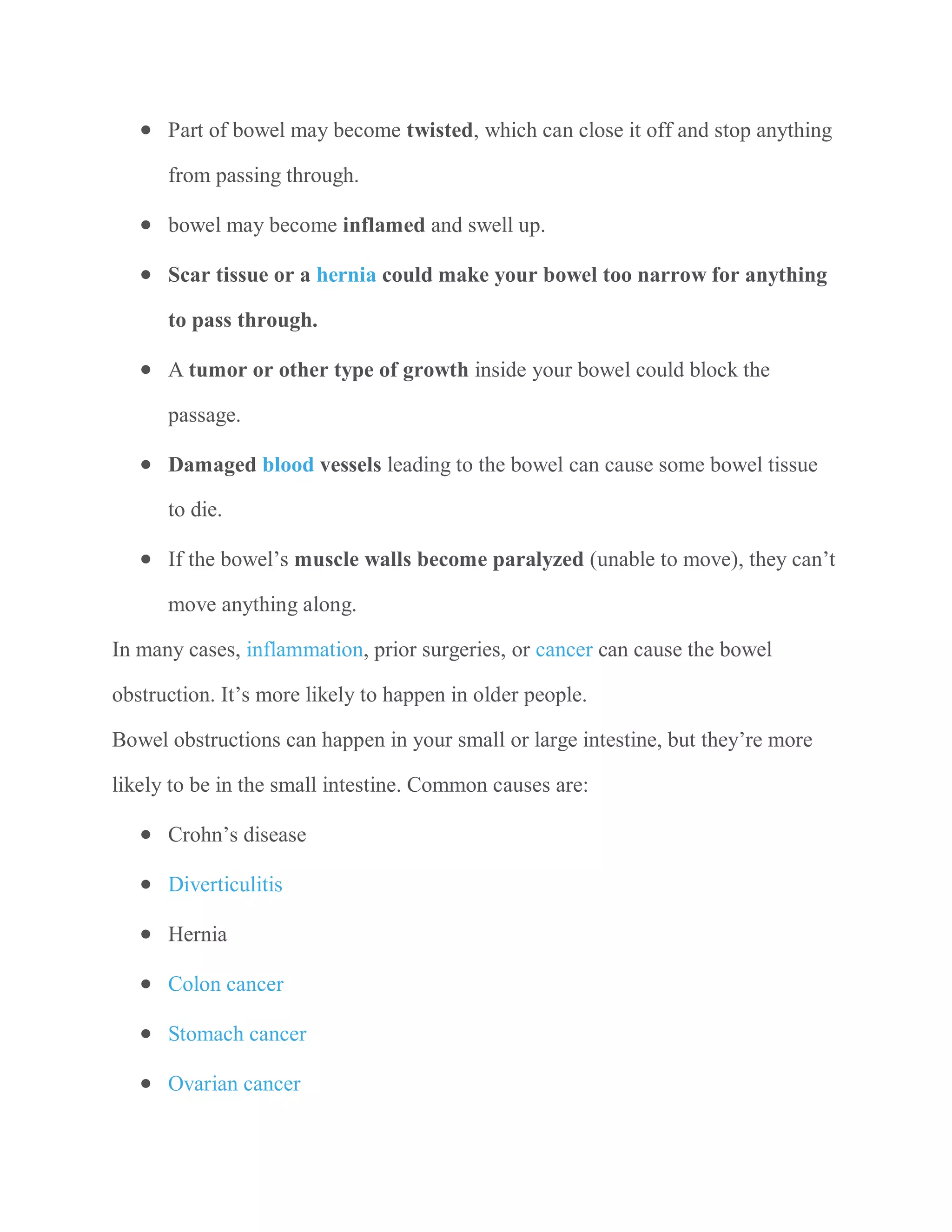 Adhesive Bowel Obstruction | PDF