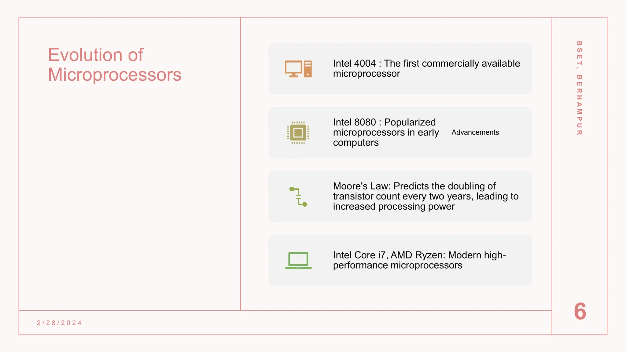 MICROPROCESSOR AND MICROCONTROLLER FOR SEMINAR POWERPOINT | PPTX