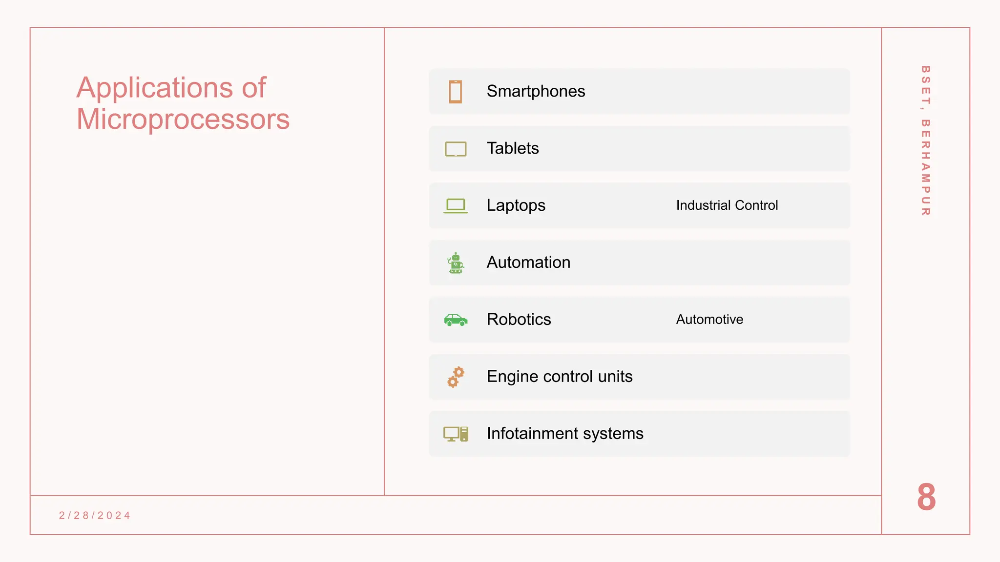 MICROPROCESSOR AND MICROCONTROLLER FOR SEMINAR POWERPOINT | PPTX