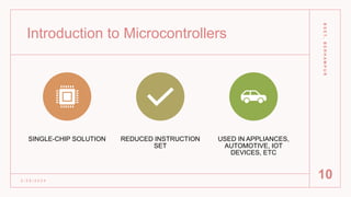 MICROPROCESSOR AND MICROCONTROLLER FOR SEMINAR POWERPOINT | PPTX