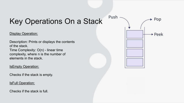Data Structure - Stacks | PPT