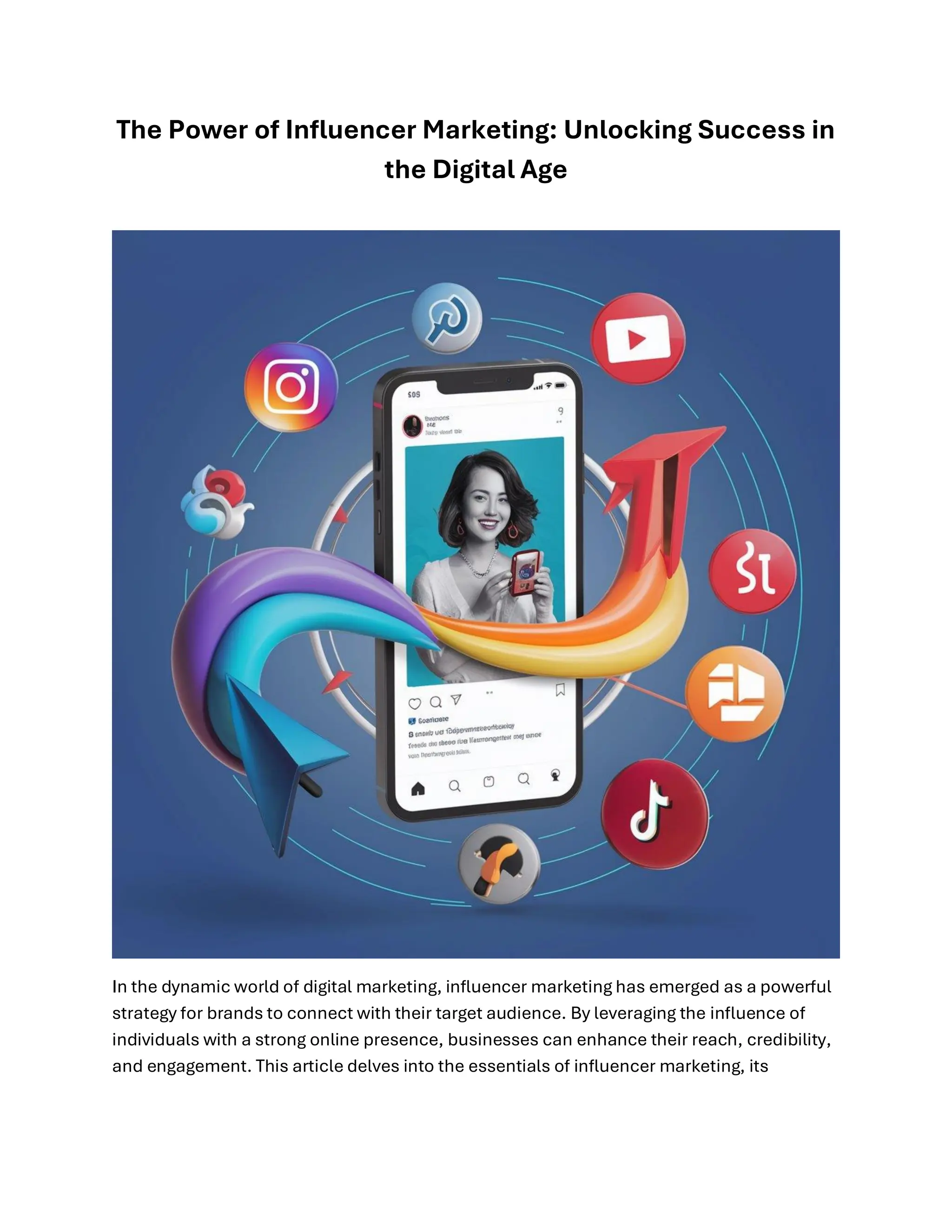 Understand Influencer Marketing Strategy .pdf | Marketing and ...