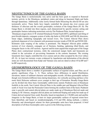 geomorphology of ganga basin | PDF