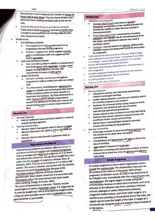 MCN 109 Maternal and Child Care Framework | PDF