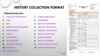Clinical laboratory Technology -Assesment of patient history and brief ...