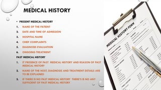 Clinical laboratory Technology -Assesment of patient history and brief ...