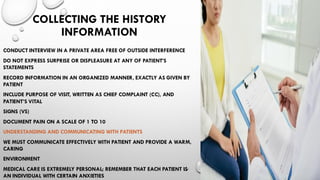 Clinical laboratory Technology -Assesment of patient history and brief ...
