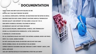 Clinical laboratory Technology -Assesment of patient history and brief ...