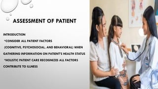 Clinical laboratory Technology -Assesment of patient and brief history ...