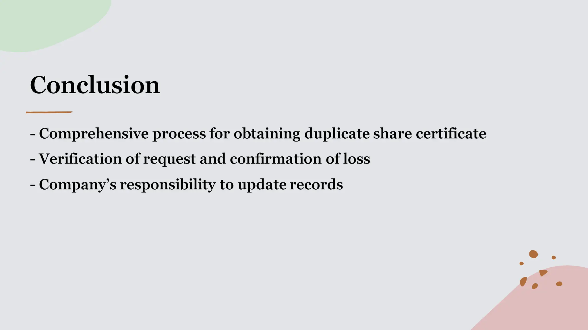 Guide to Obtaining a Duplicate Share Certificate: Step-by-Step Procedure | PDF
