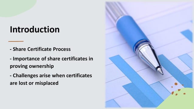 Guide to Obtaining a Duplicate Share Certificate: Step-by-Step Procedure | PPT
