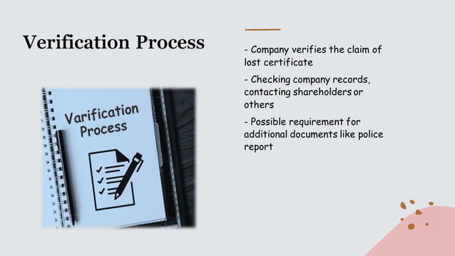 Guide to Obtaining a Duplicate Share Certificate: Step-by-Step Procedure | PPT