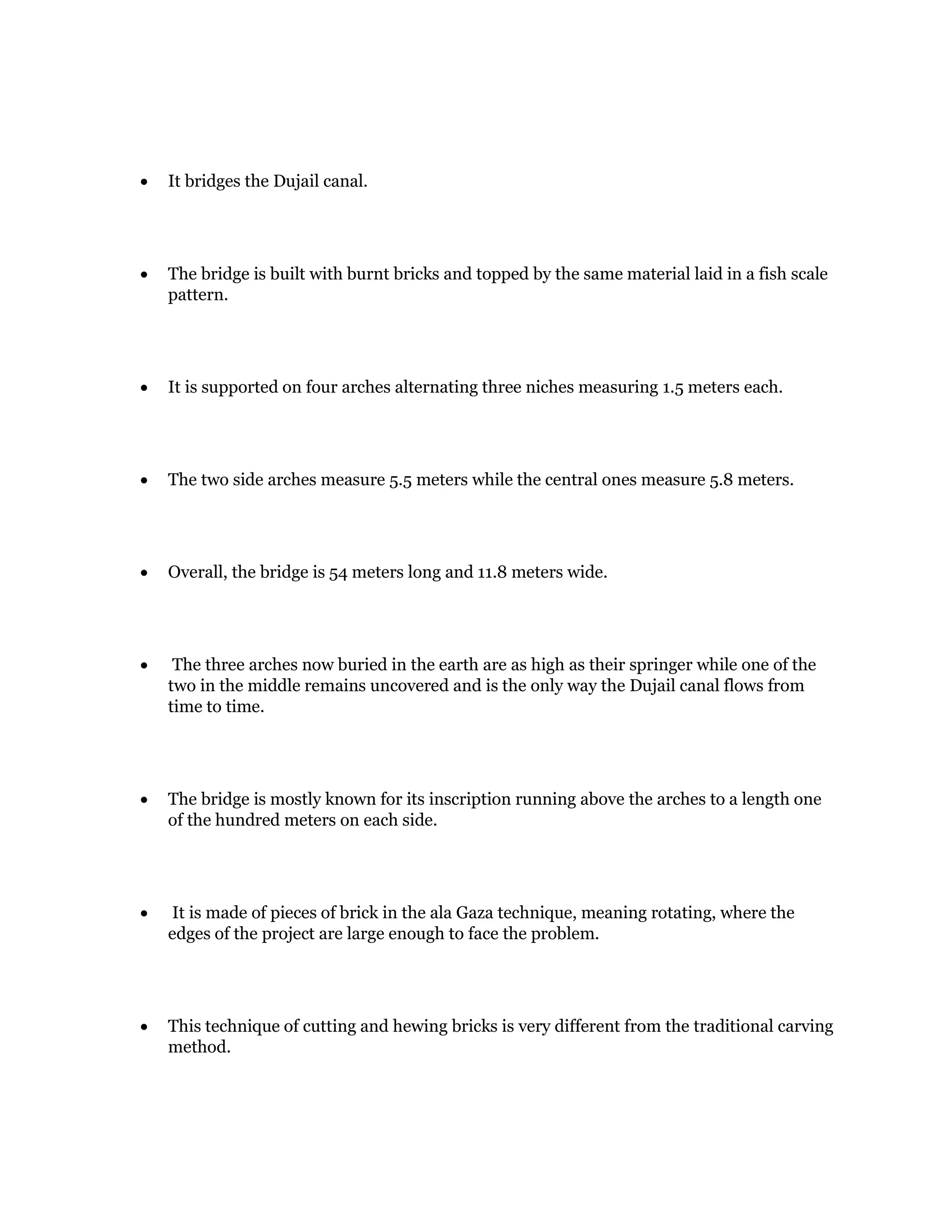 Qantaret Harba Bridge - Samarra - Iraq | PDF