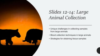 Biological sample collection and preservation | PPTX