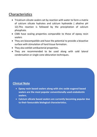 Obturating Material | DOCX