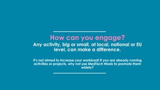 MedTech Week presentation | PPT