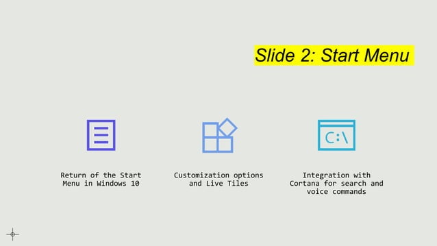 Introduction to Windows 10,features and uses | PPT