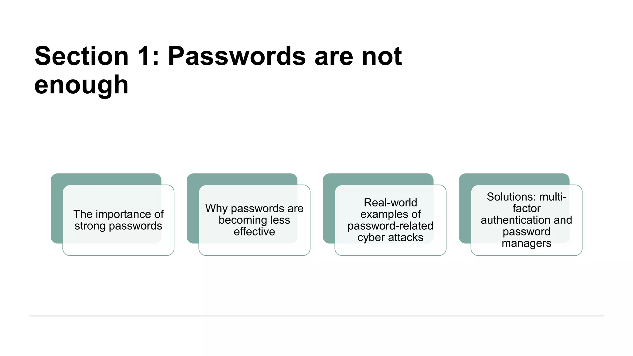 Beyond Passwords The Future Of Cybersecurity Pptx