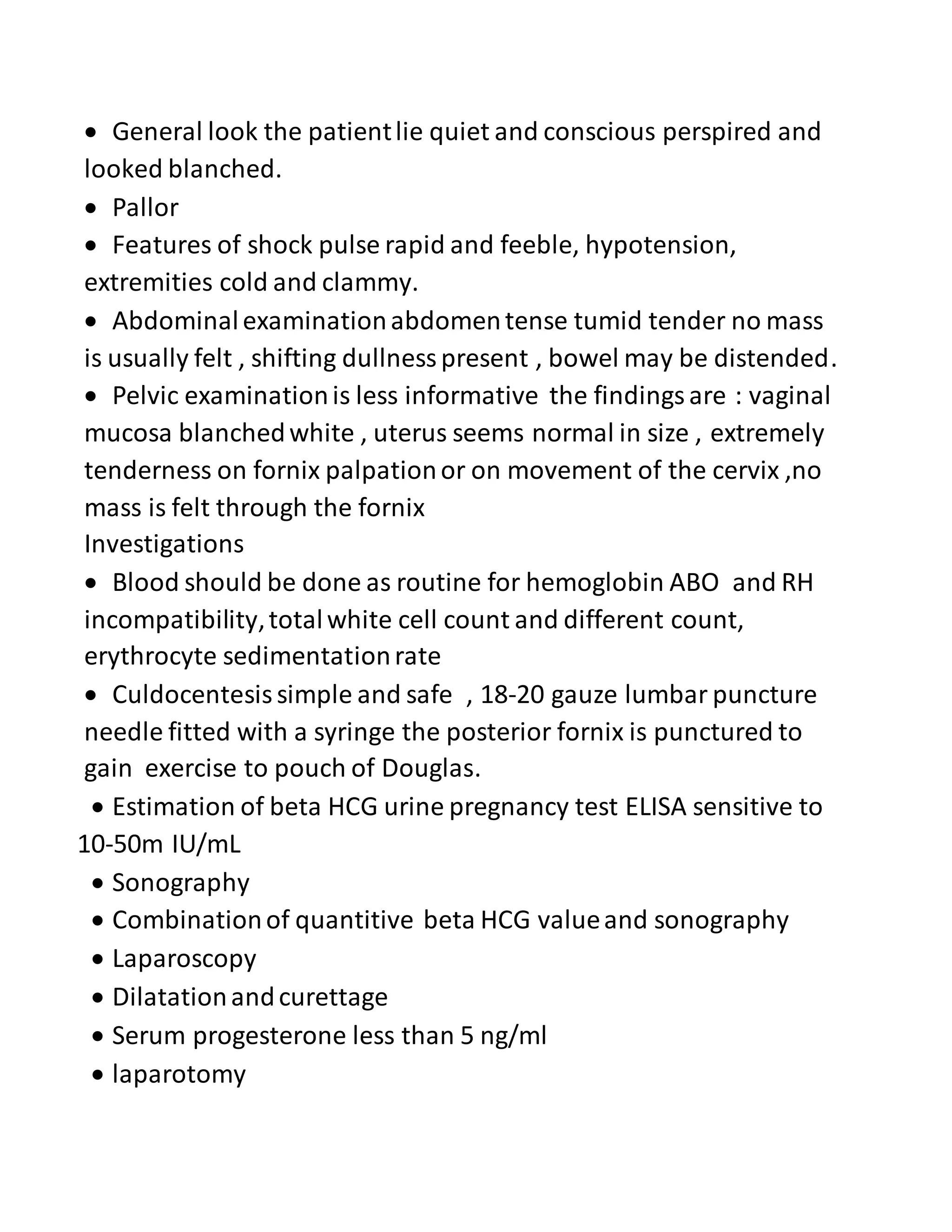 ectopic pregnancy | DOCX