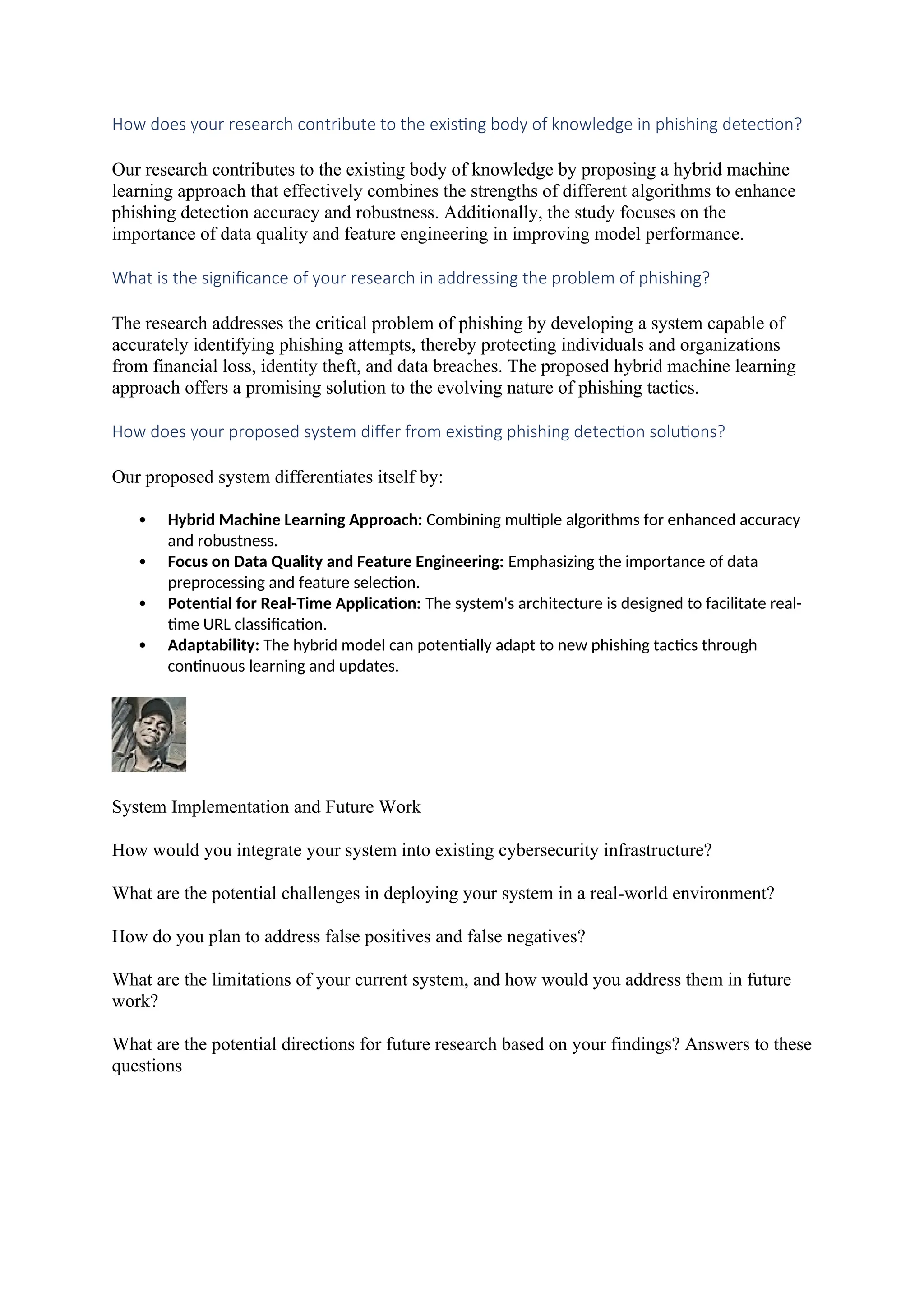 High Level Model For Phishing Detection System Docx