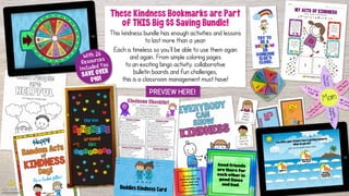 World Kindness Day activities for lower grades | PPT