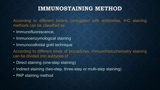 Immunostaining | PPTX