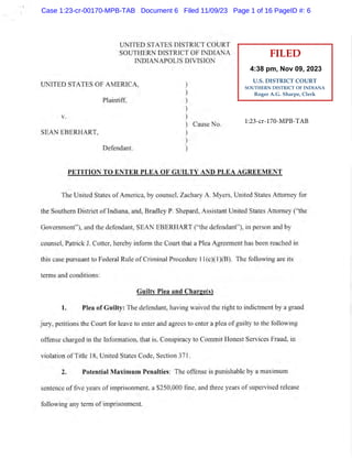 Former State Rep Pleads Guilty to Conspiracy | PDF