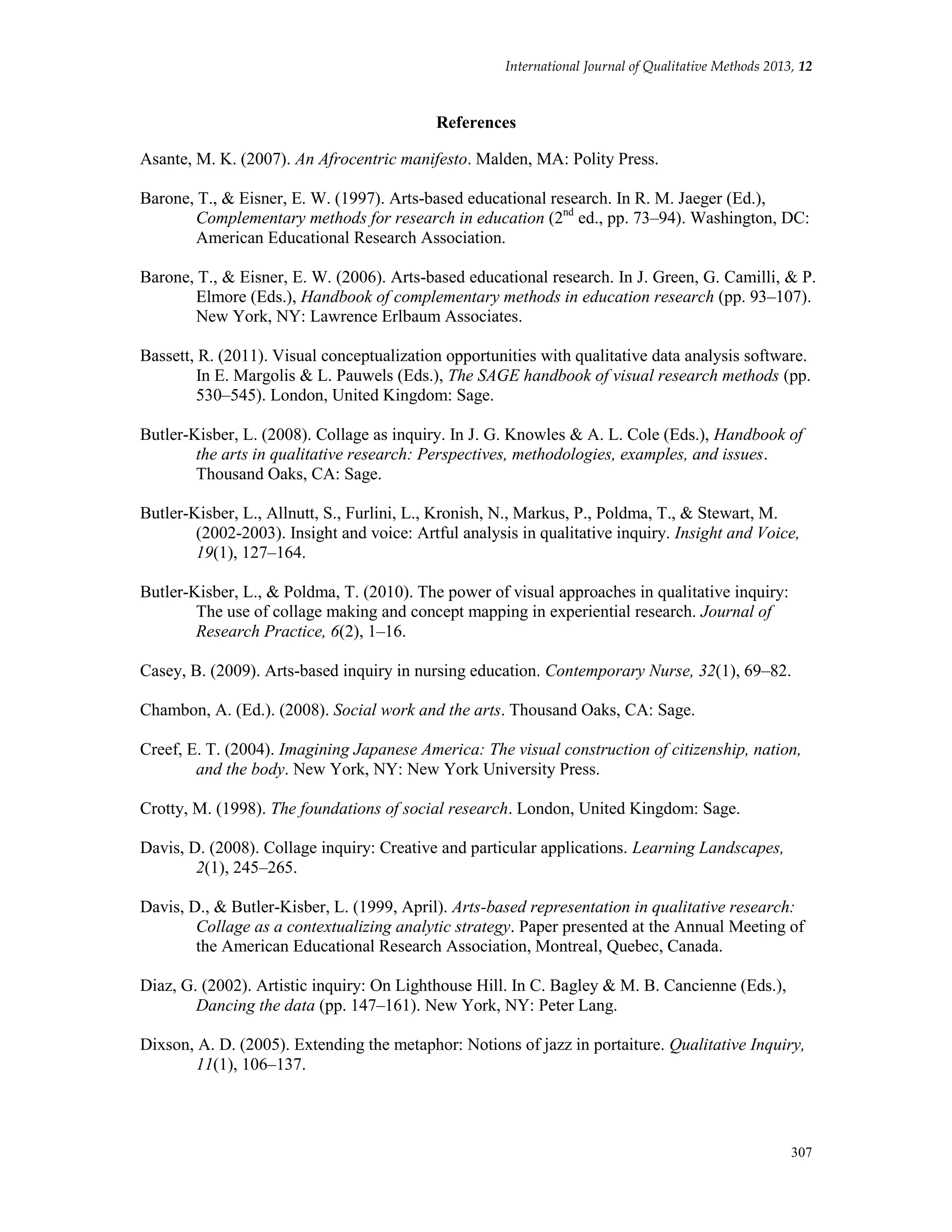Collage Portraits as a Method of Analysis in Qualitative Research | PDF