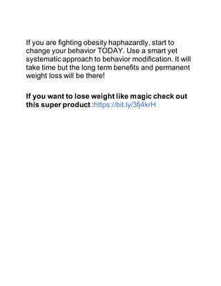 REAL WEIGHT LOSS | DOCX