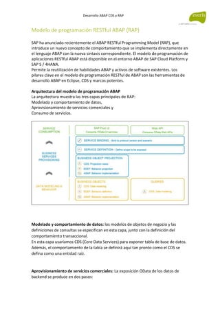 DOCUMENTACION CDS Y ABAP RAP.docx