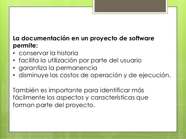 Como Hacer Una Documentacion De Un Software - mavengop