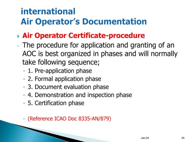 Aircraft Document and Certificates | PPT