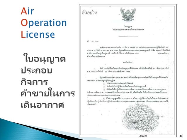 Aircraft Document and Certificates | PPT
