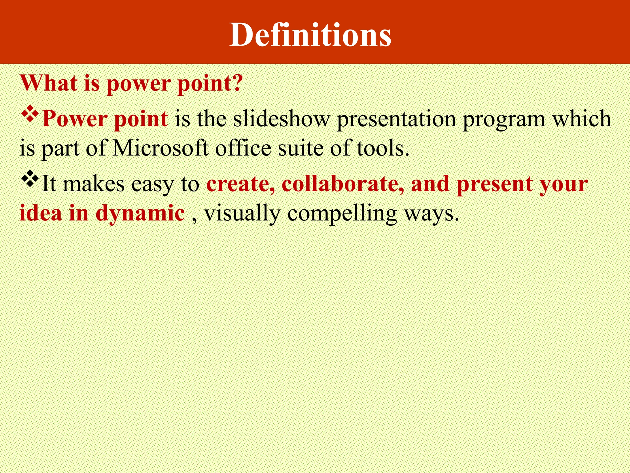 Document and PPT training preparation in documents | PPT