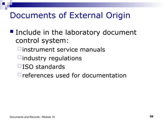 DOCUMENT AND RECORD in Quality Management System | PPT