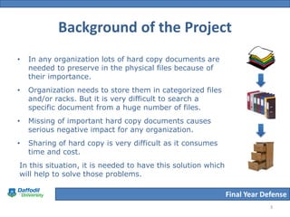 Document Archiving & Sharing System | PDF