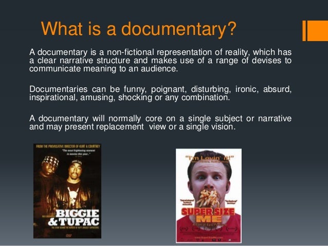 Documentary conventions
