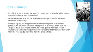 Documentaries | PPTX