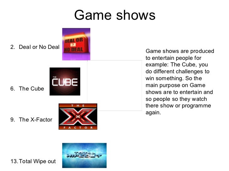 Documentaries.ppt 3 types of media production examples unit 4