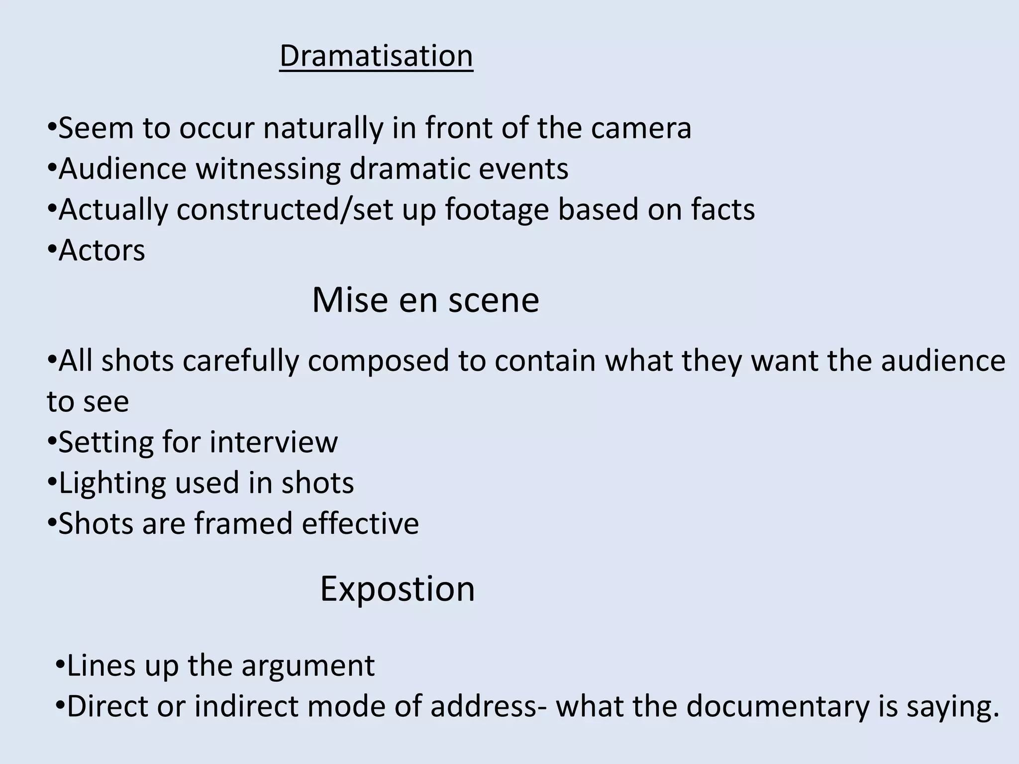 Documentaries types | PPT