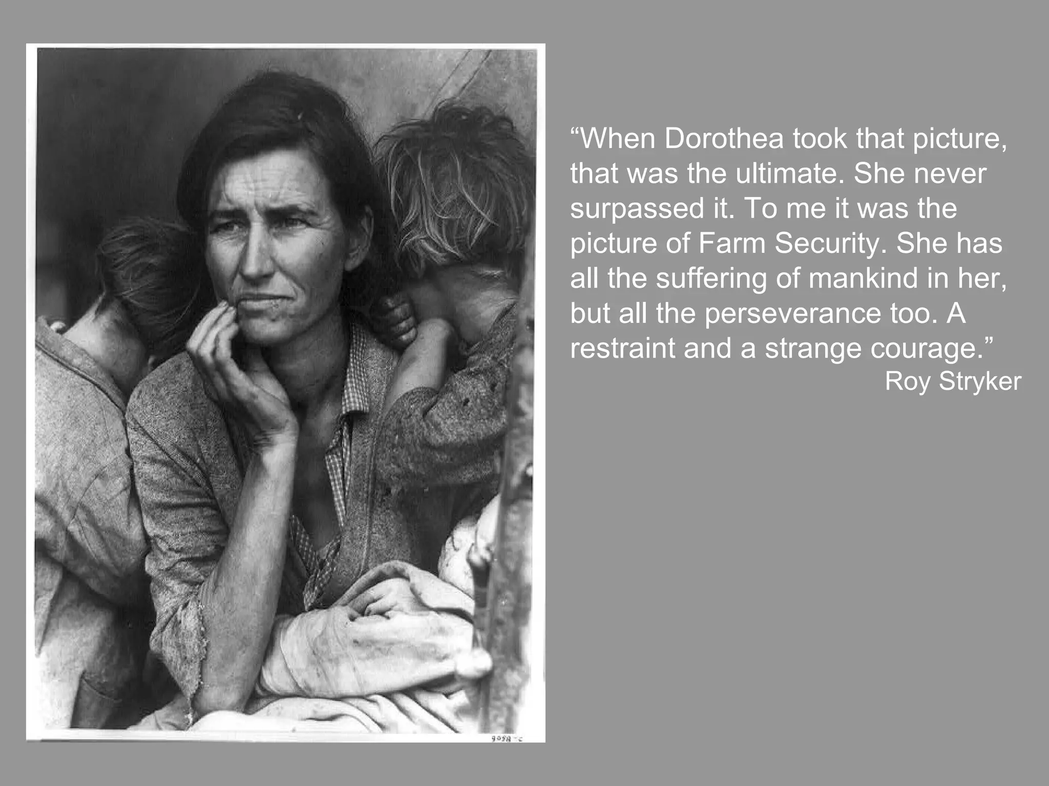 Photography Lecture: Documentary 1 | PPT