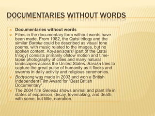 Documentary | PPTX