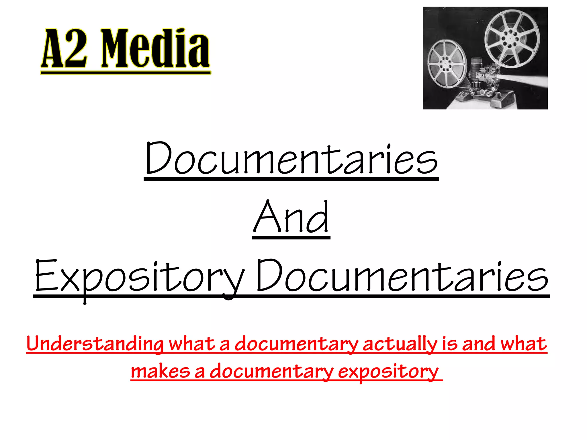 Documentary | PPT