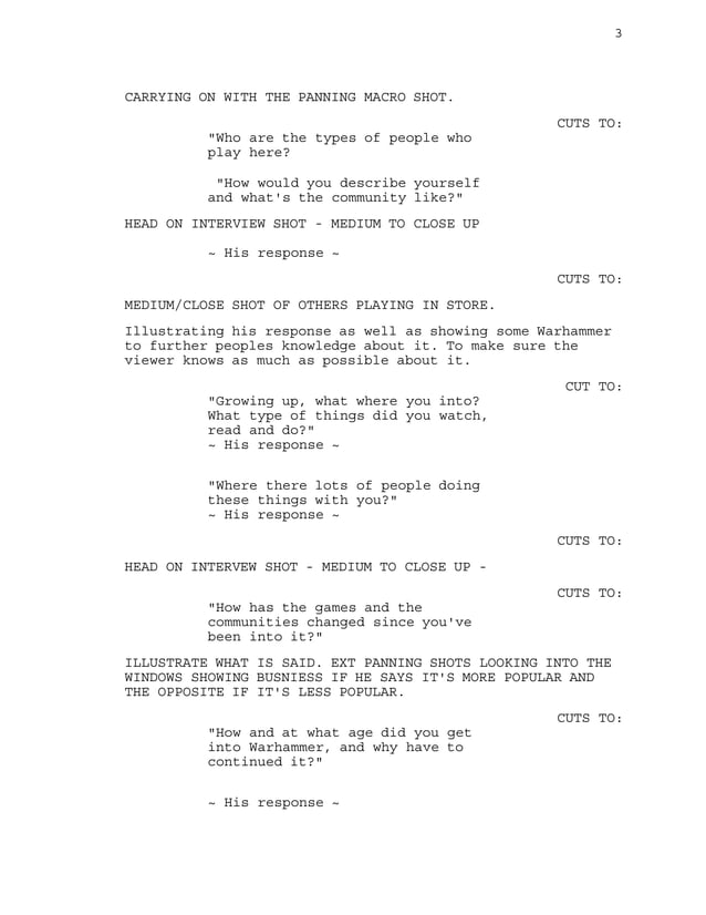 Documentary Script | PDF | Roleplaying Games | Games and Puzzles