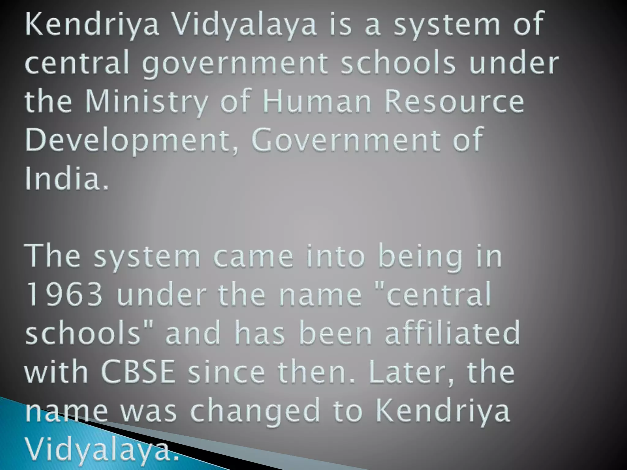KENDRIYA VIDYALAYA SANGATHAN | PPTX