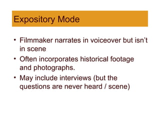 Documentary Theory | PPT