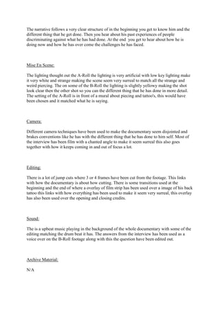 Documentary analysis | PDF