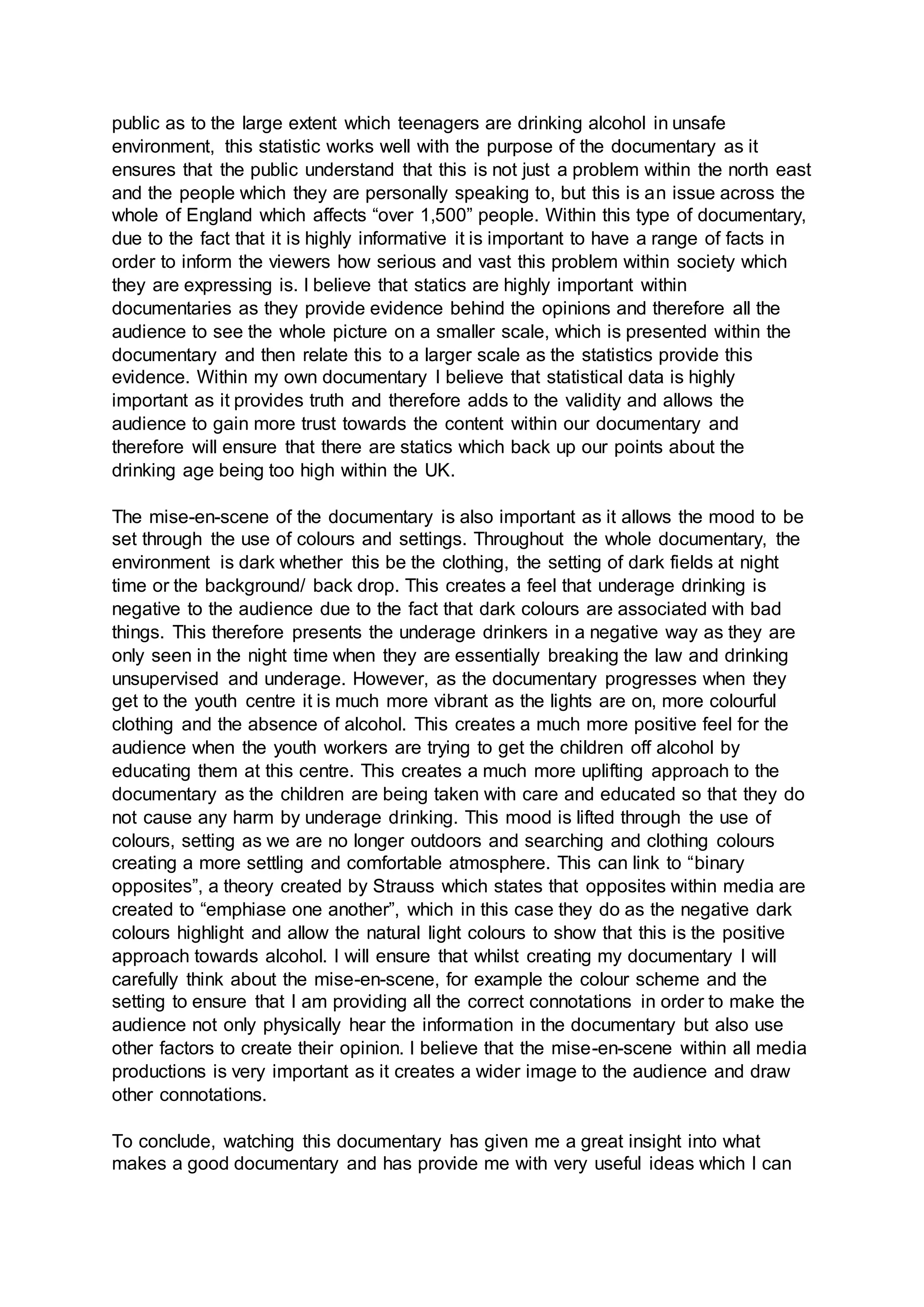 Documentary analysis | DOCX