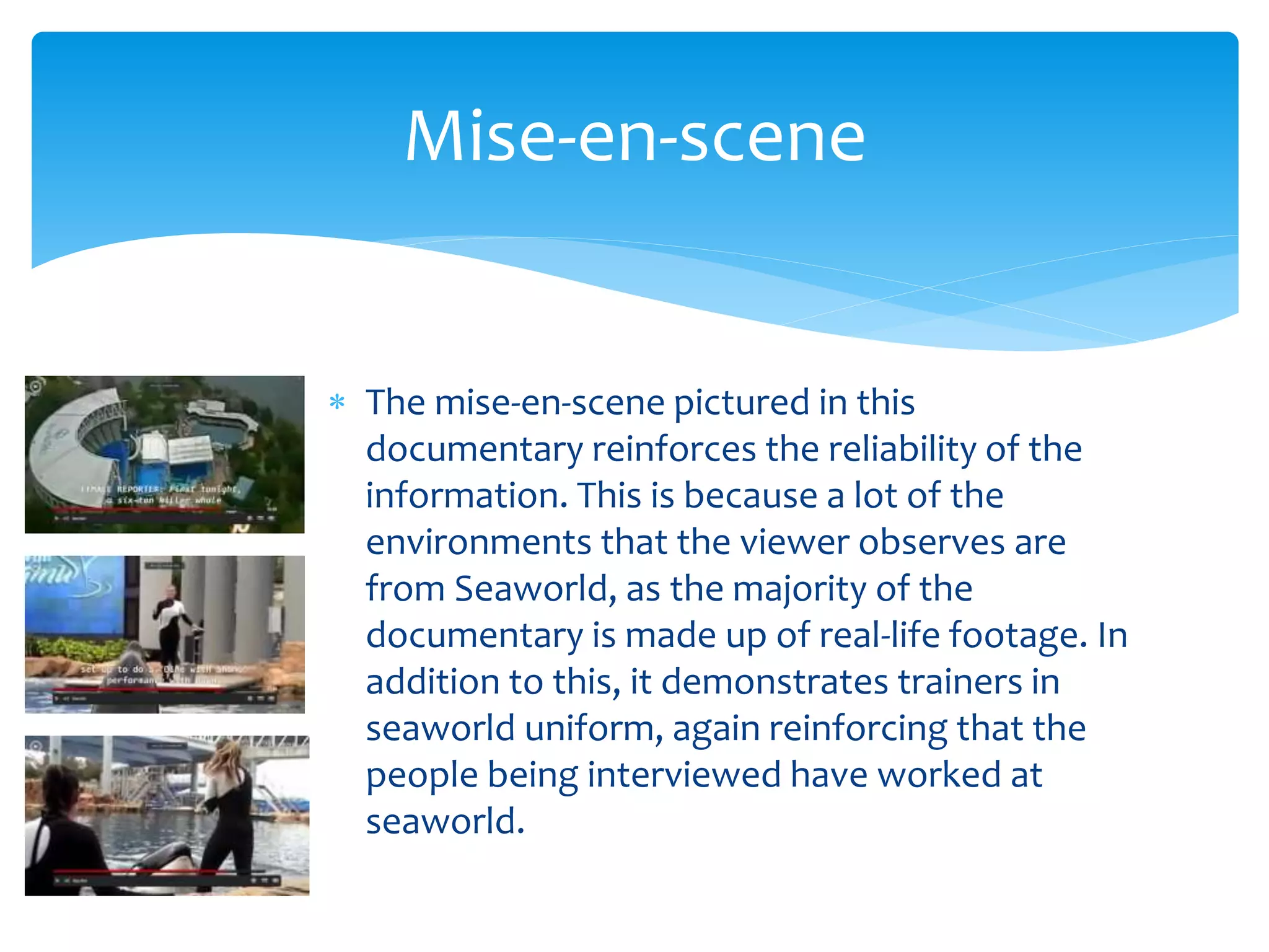 Documentary analysis of ‘blackfish’ | PPTX