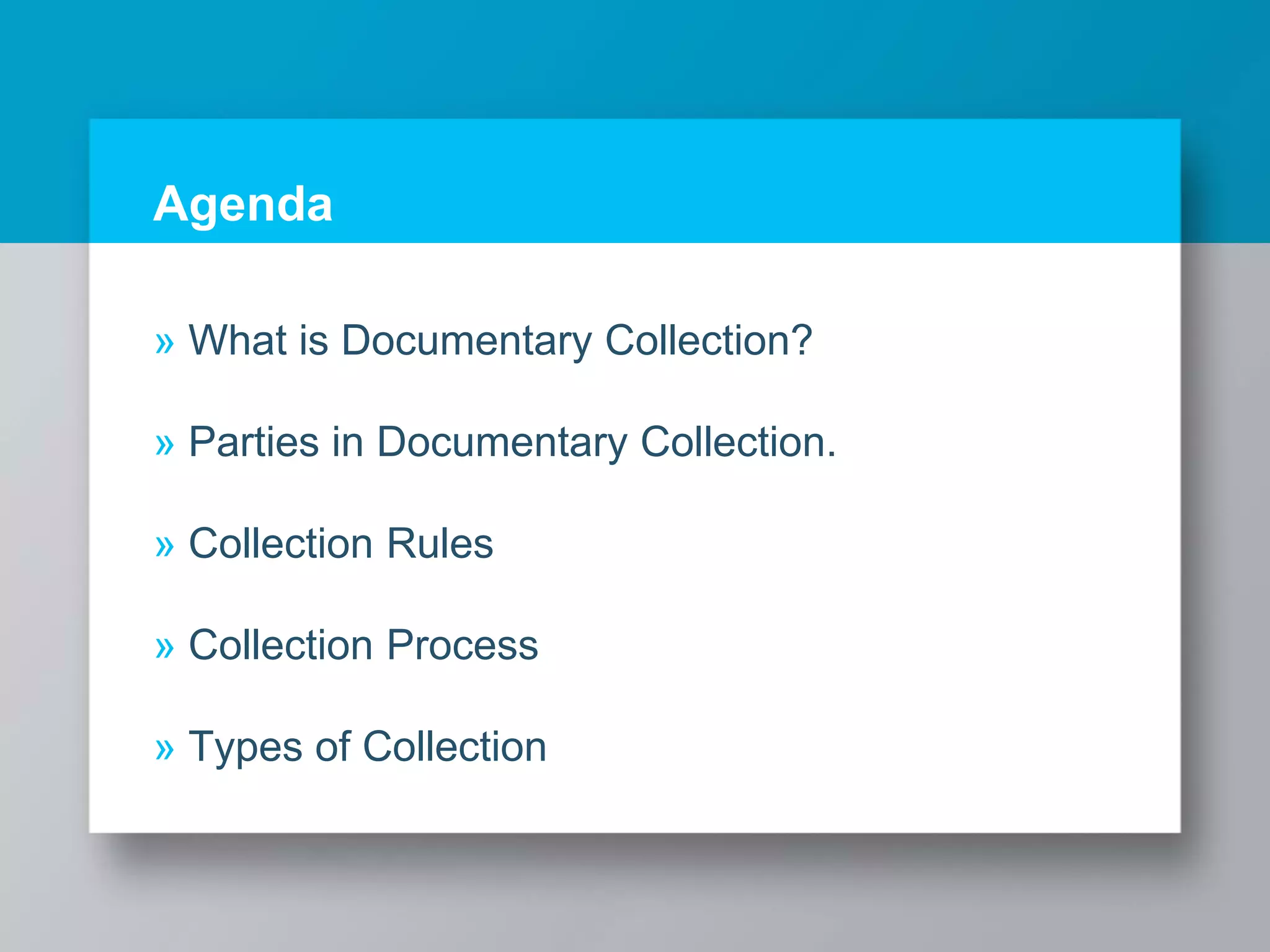 Documentary collection | PPTX